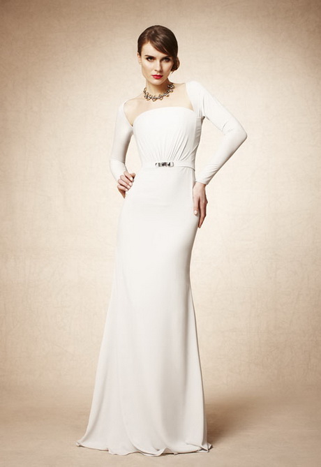 Modellen met strakke jurken - Mode wereld